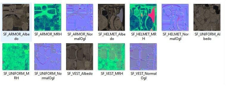 3D model Special Forces Military Soldier - UE4 Skeleton VR / AR / low ...