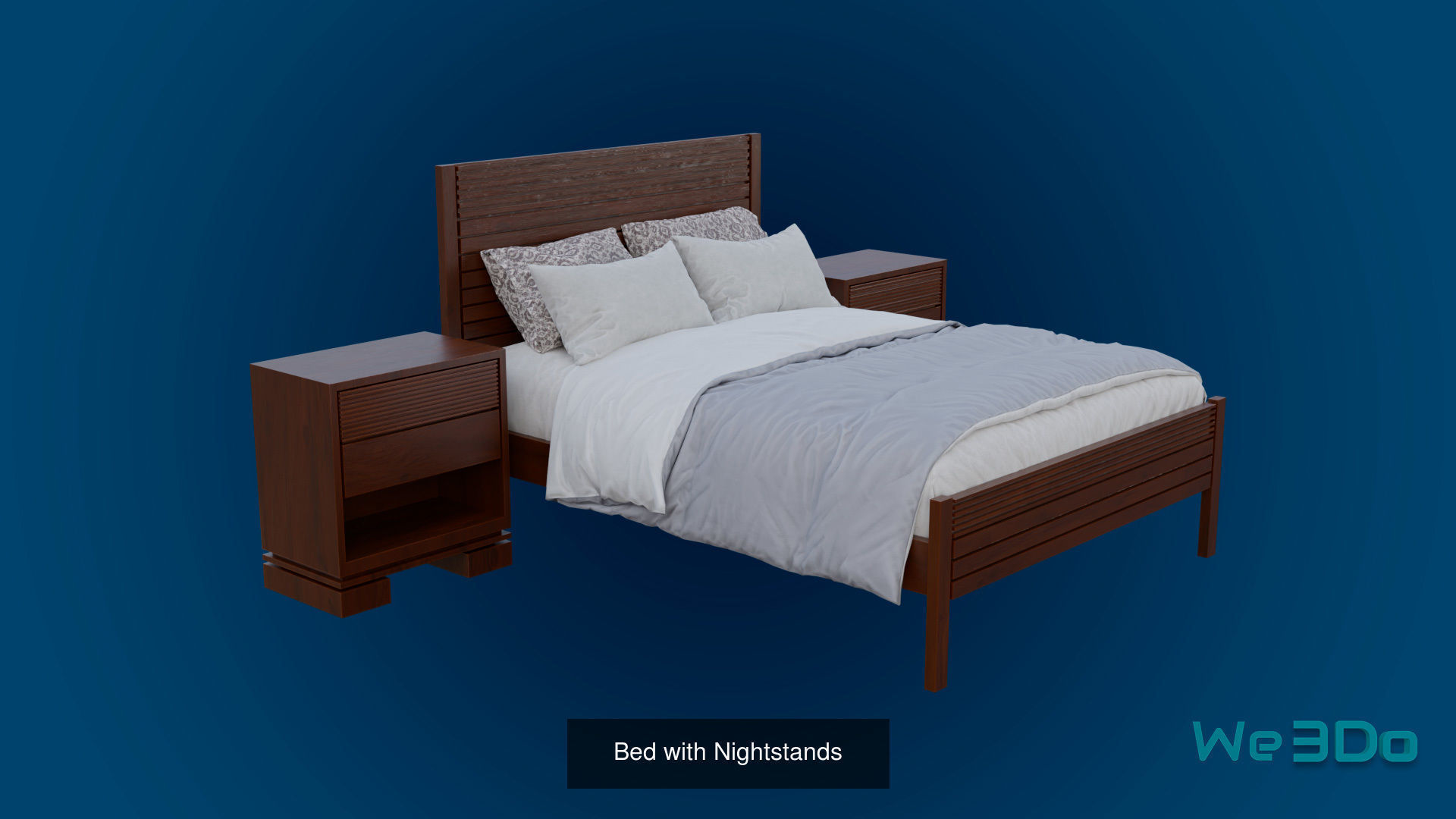3D Model Collection Modern Beds Pack - Low Poly VR / AR / low-poly ...