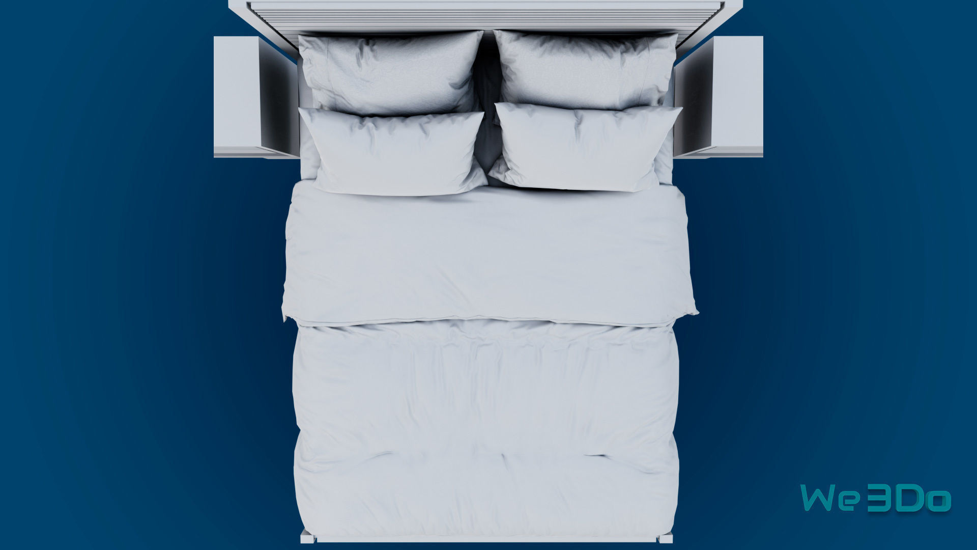 3D Model Collection Modern Beds Pack - Low Poly VR / AR / low-poly ...