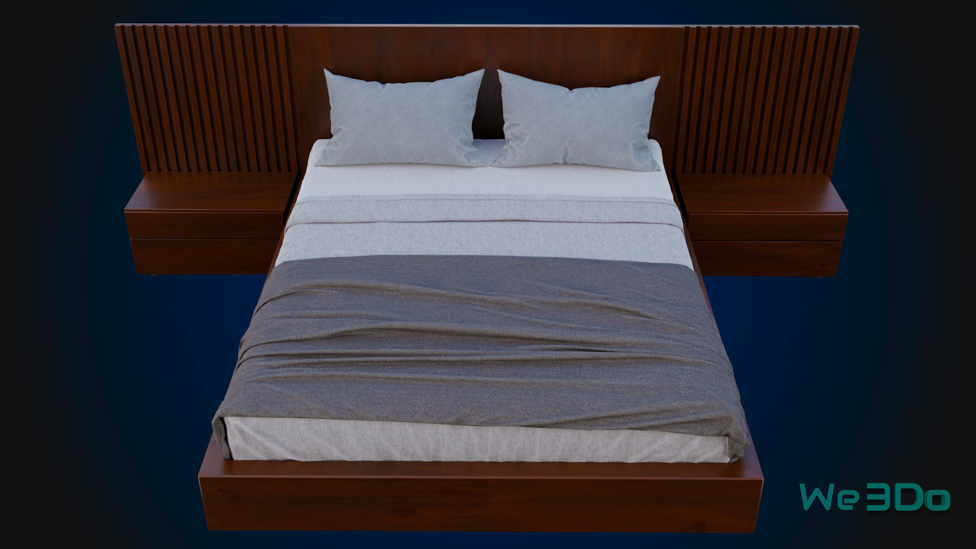 3D Model Collection Modern Beds Pack - Low Poly VR / AR / low-poly ...