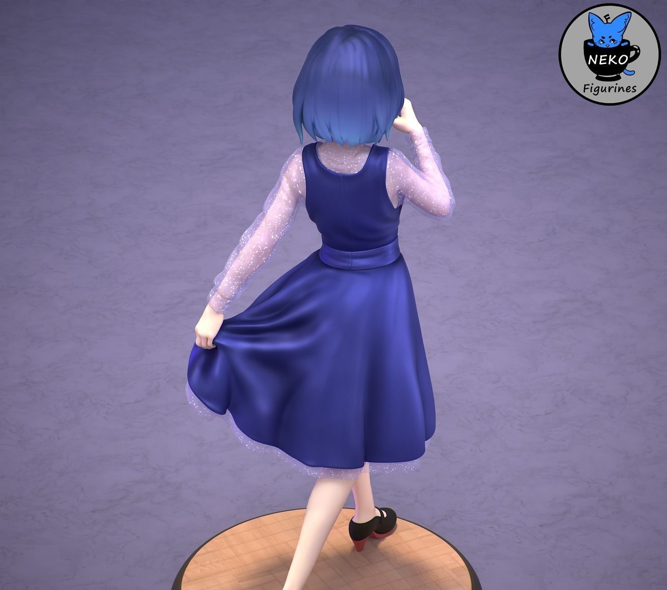 Akane Kurokawa - OSHI NO KO Anime Figurine STL 3DPrinting 3D model 3D ...