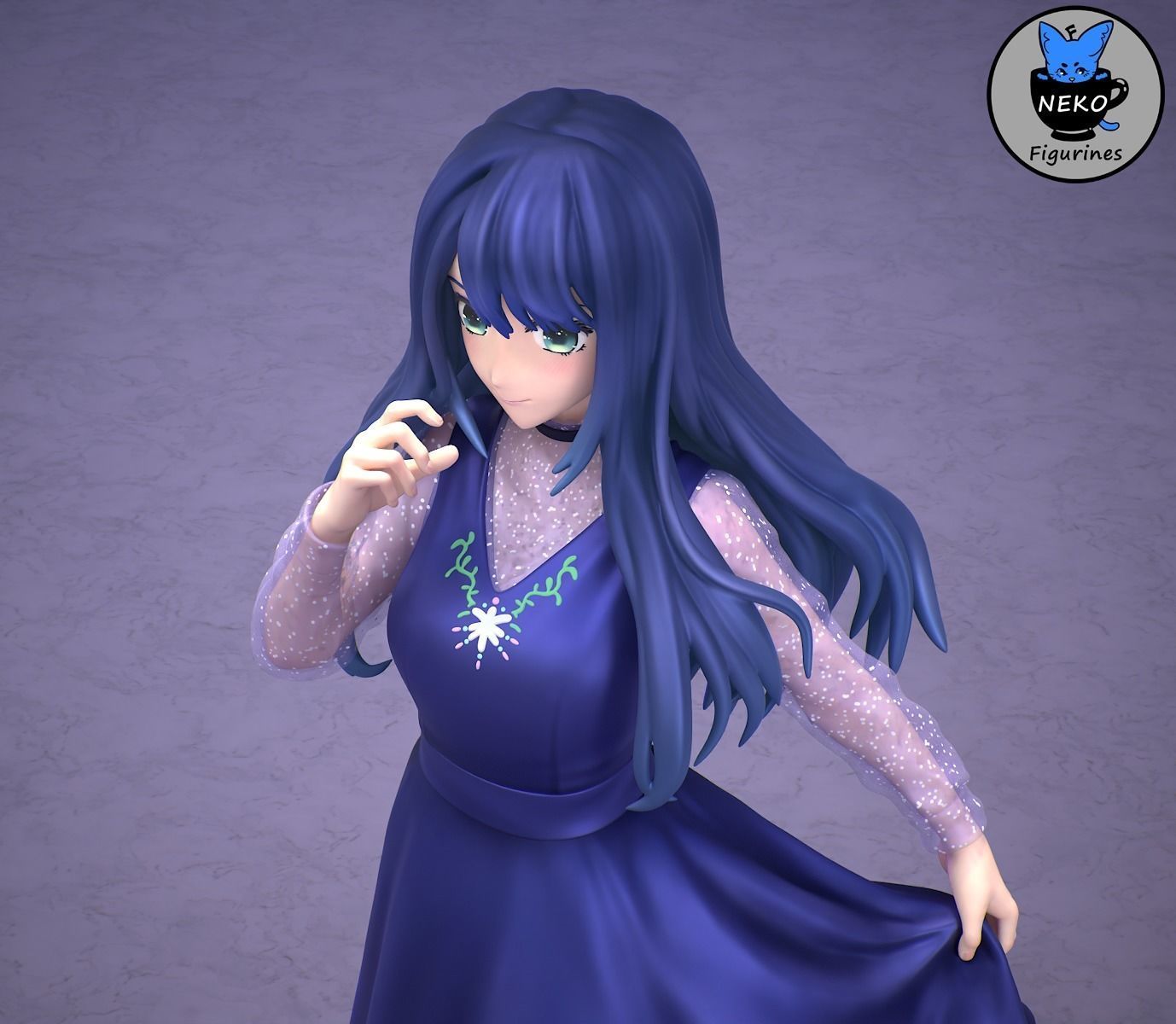 Akane Kurokawa - OSHI NO KO Anime Figurine STL 3DPrinting 3D model 3D ...