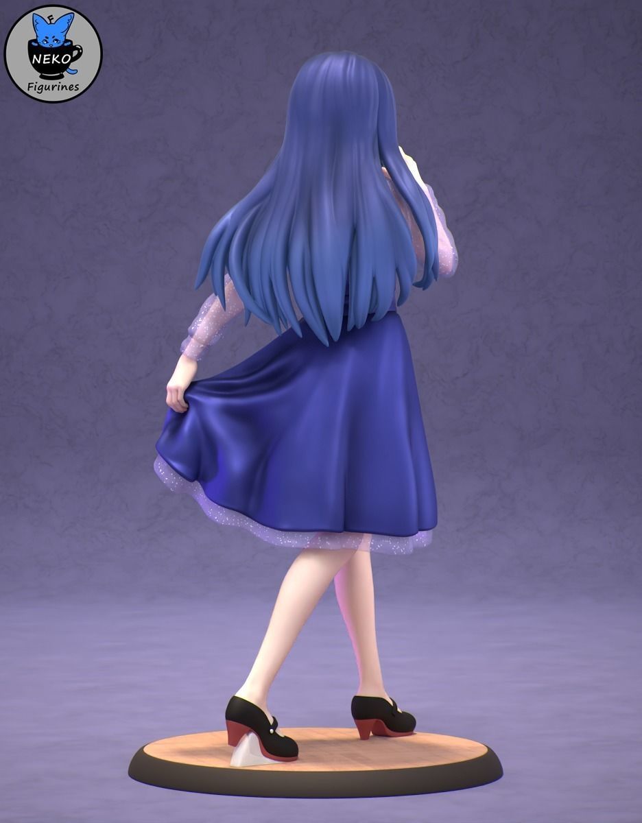 Akane Kurokawa - OSHI NO KO Anime Figurine STL 3DPrinting 3D model 3D ...