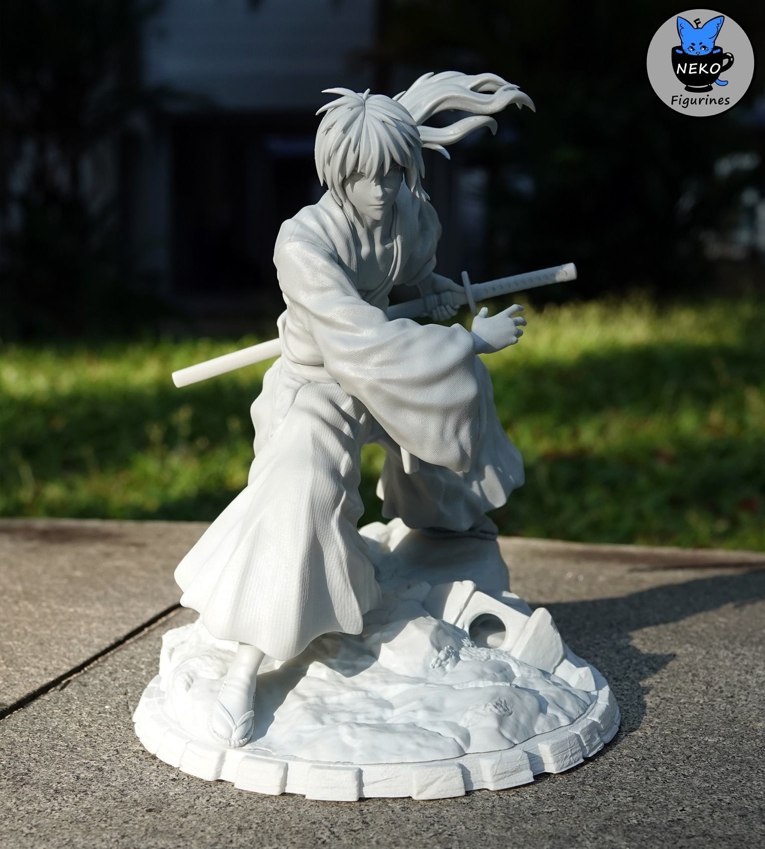 Himura Kenshin - Rurouni Kenshin Anime Figurine for 3d Printing 3D ...