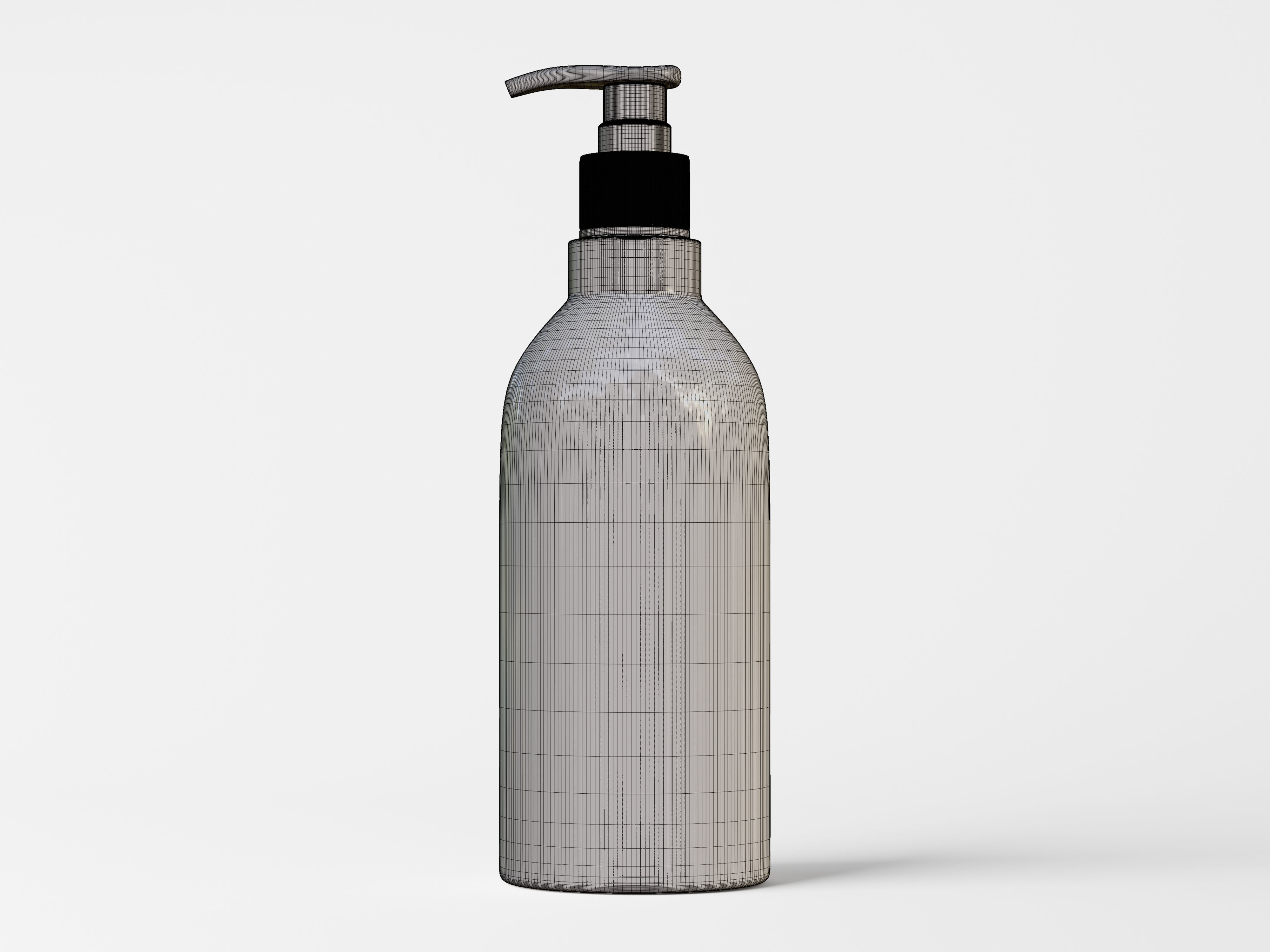 3D model Plastic opaque cream bottle VR / AR / low-poly | CGTrader