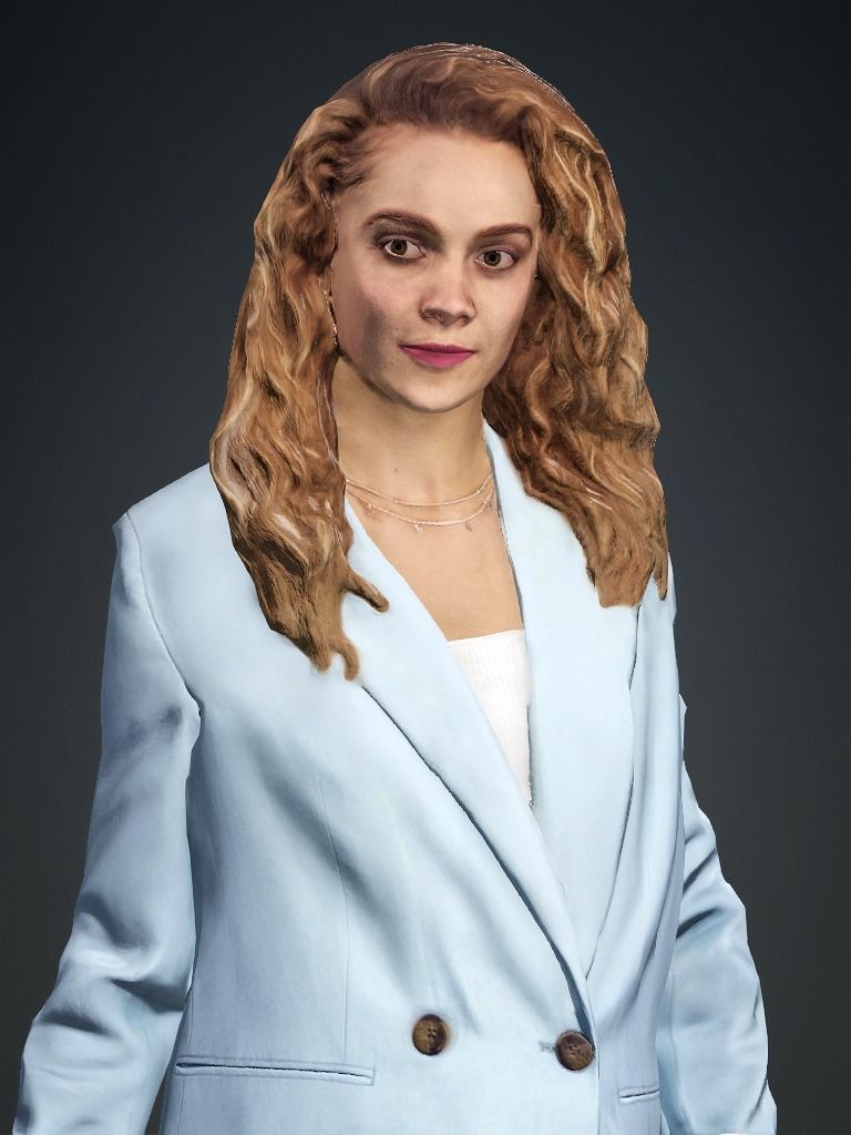 Rigged Blender Female-A 3D Model 3D model animated rigged | CGTrader