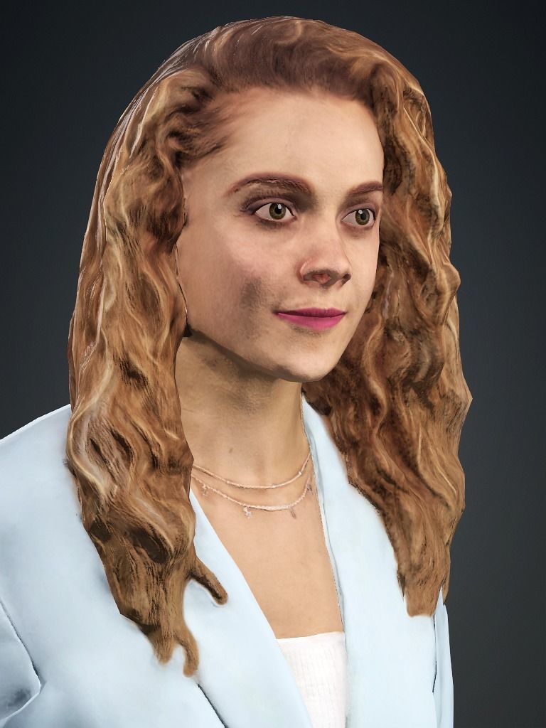 Rigged Blender Female-A 3D Model 3D model animated rigged | CGTrader