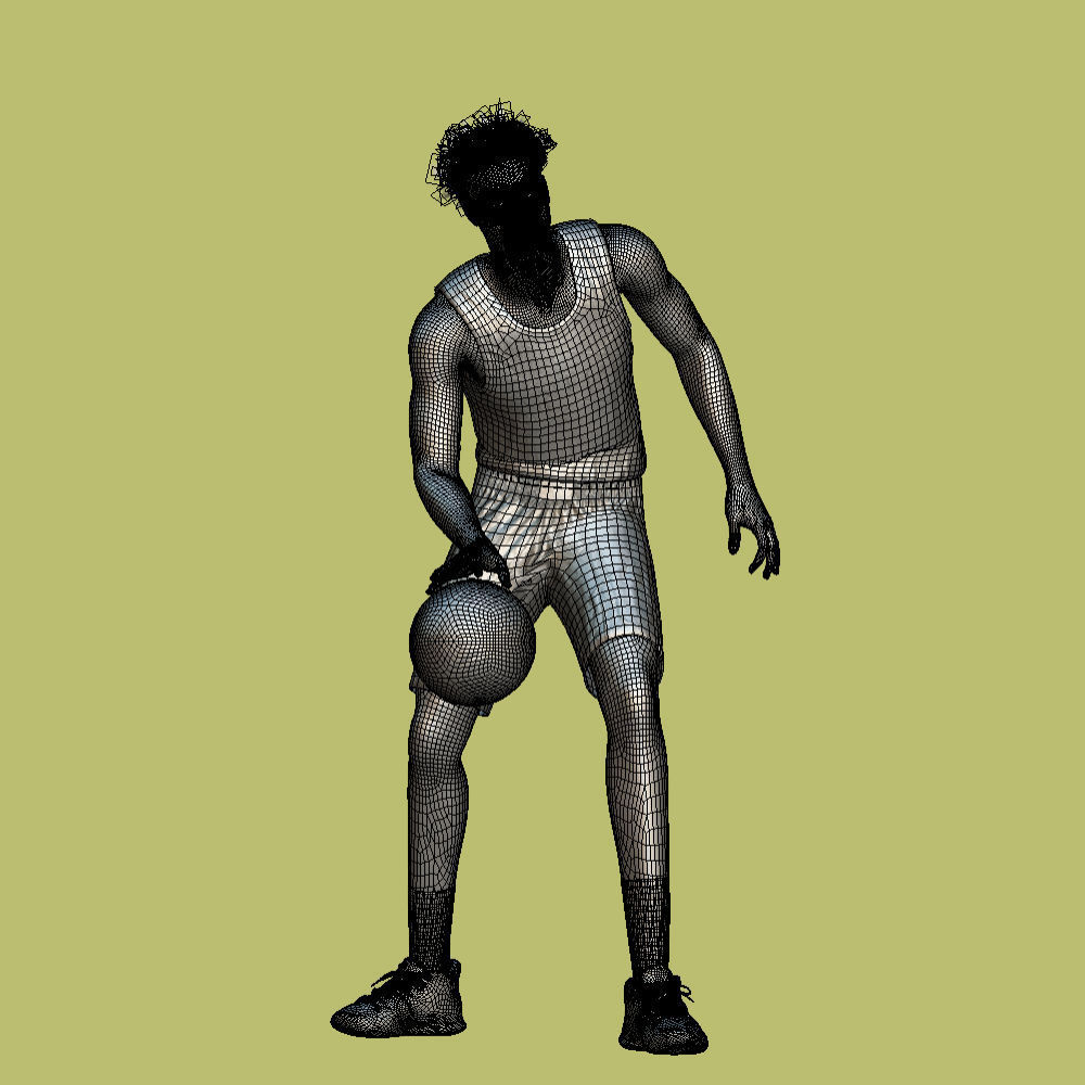 3D rigged Scottie Barnes Toronto Raptors NBA 3D model animated rigged ...