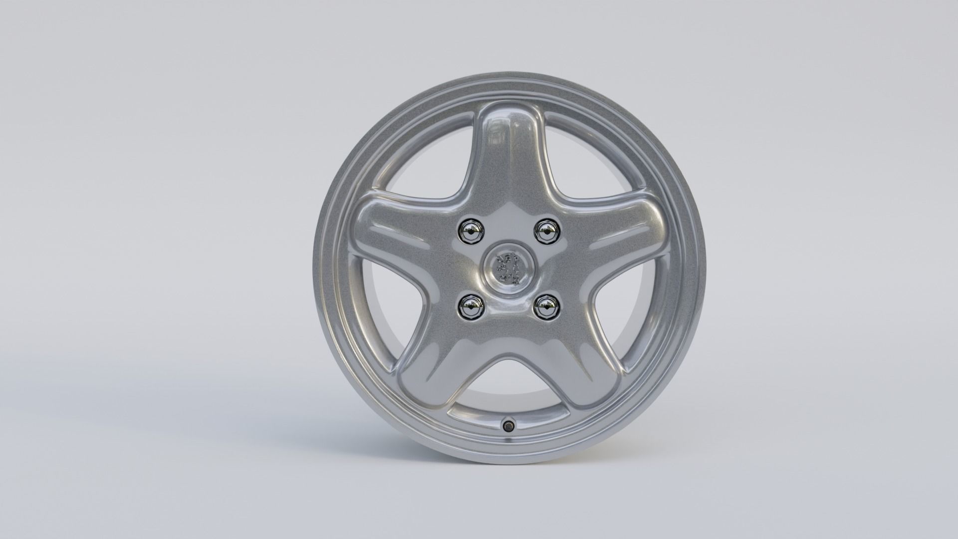 Peugeot 106 XSi Alloy Wheels Rims 3D model | CGTrader