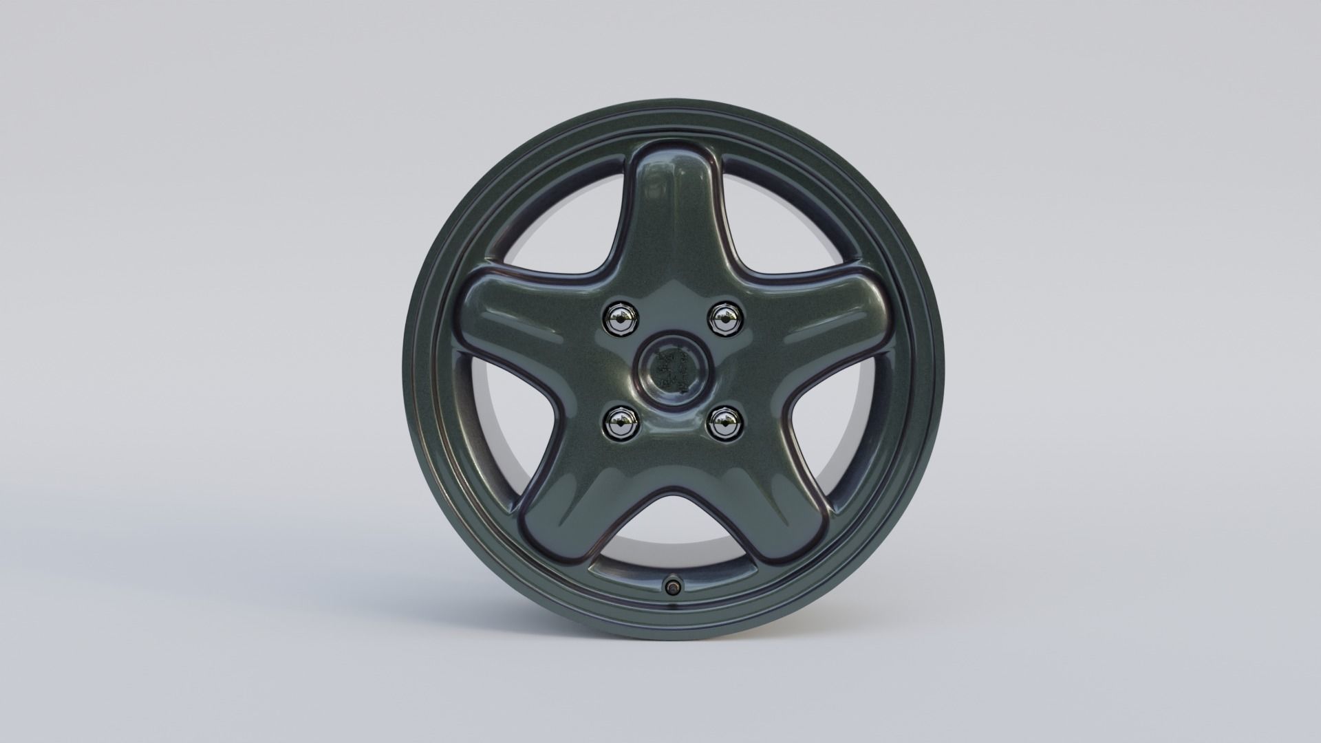 Peugeot 106 XSi Alloy Wheels Rims 3D model | CGTrader