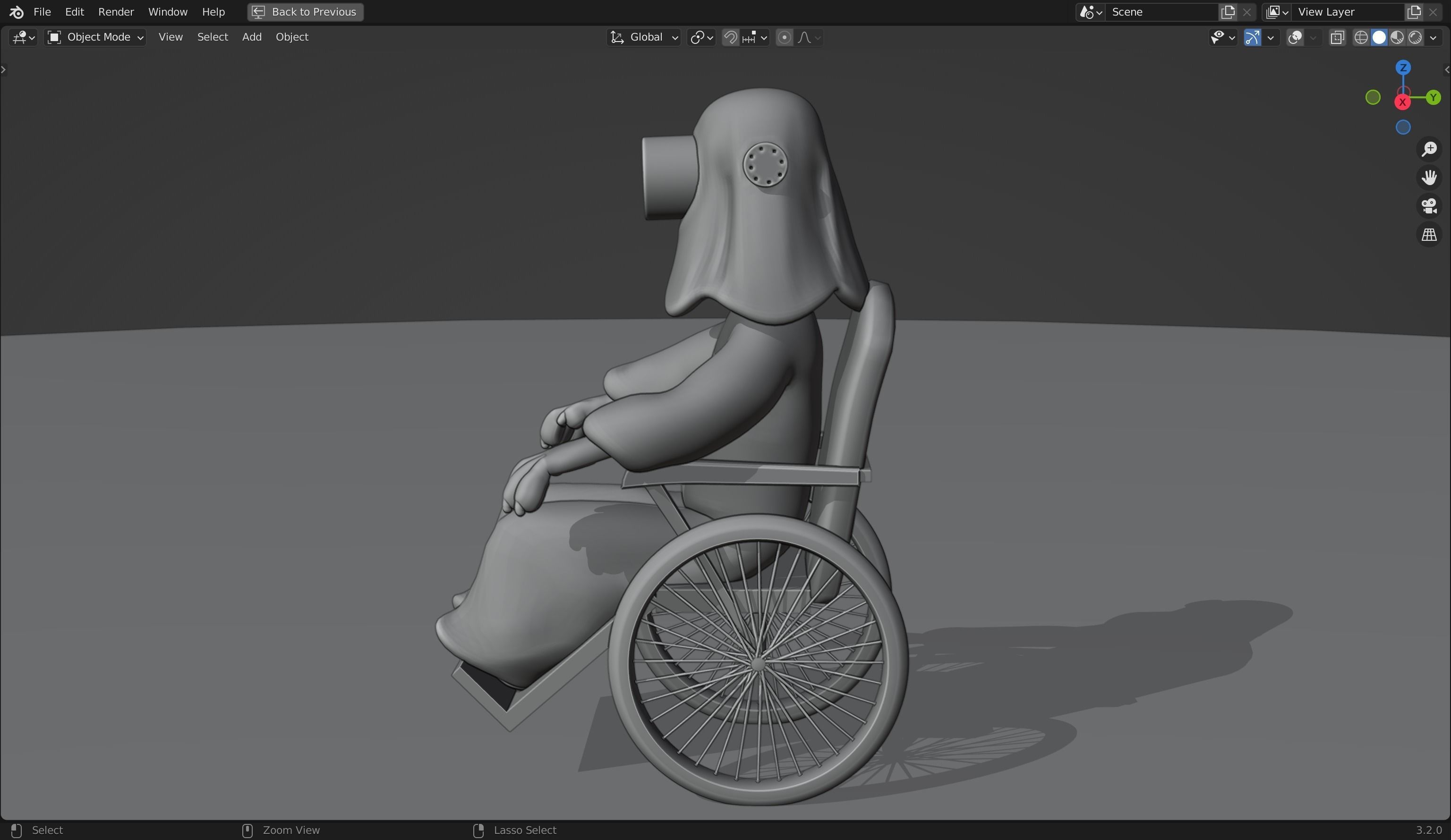Professor Hood AKA Dr HOOD 3D Model 3D model | CGTrader