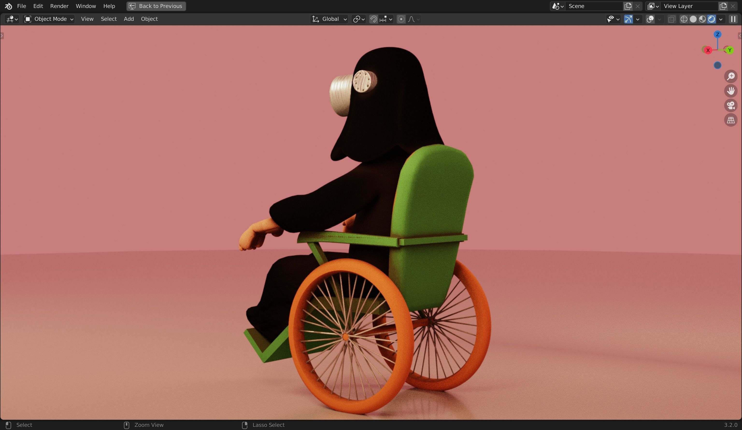 Professor Hood AKA Dr HOOD 3D Model 3D model | CGTrader