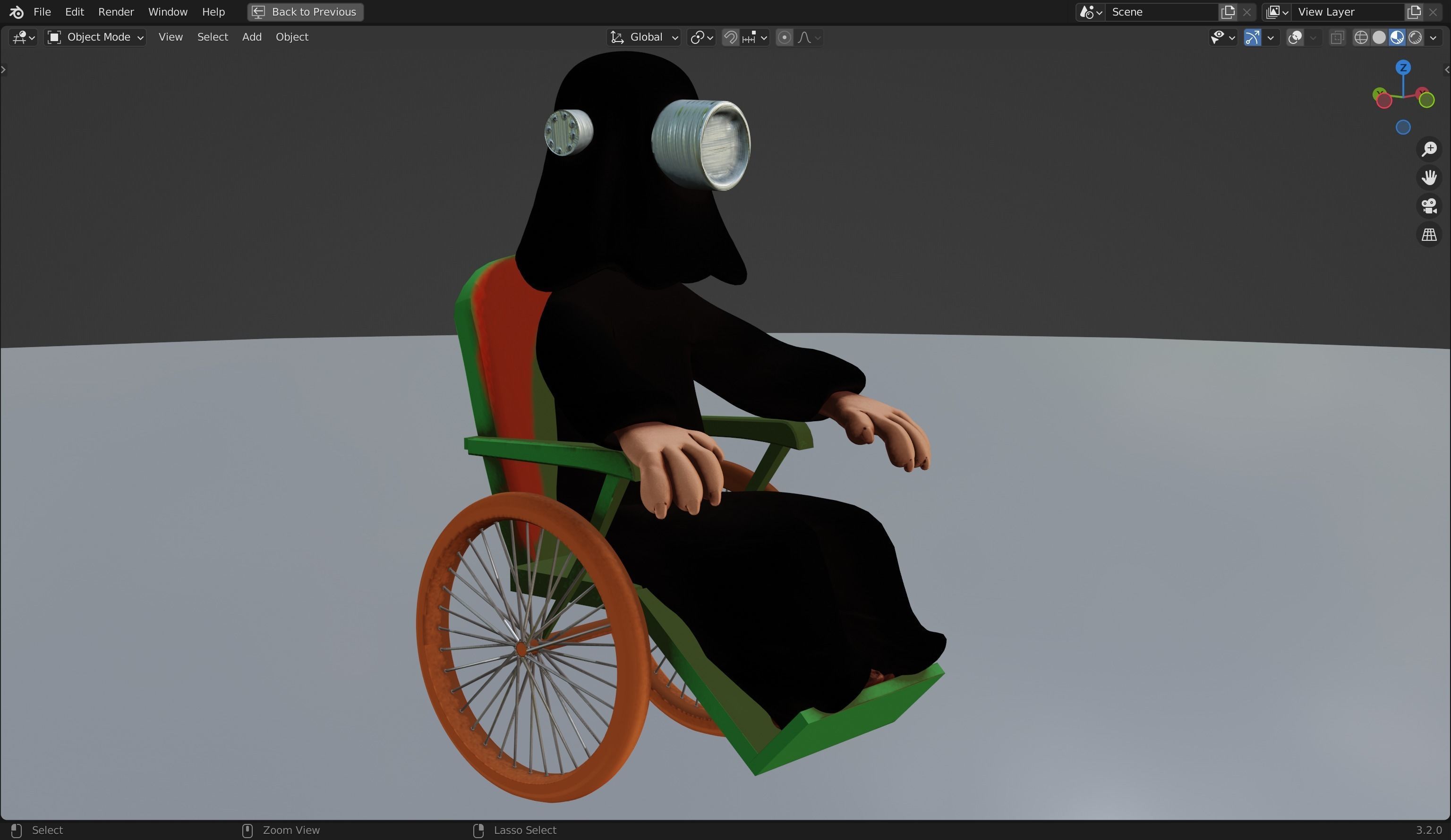 Professor Hood AKA Dr HOOD 3D Model 3D model | CGTrader