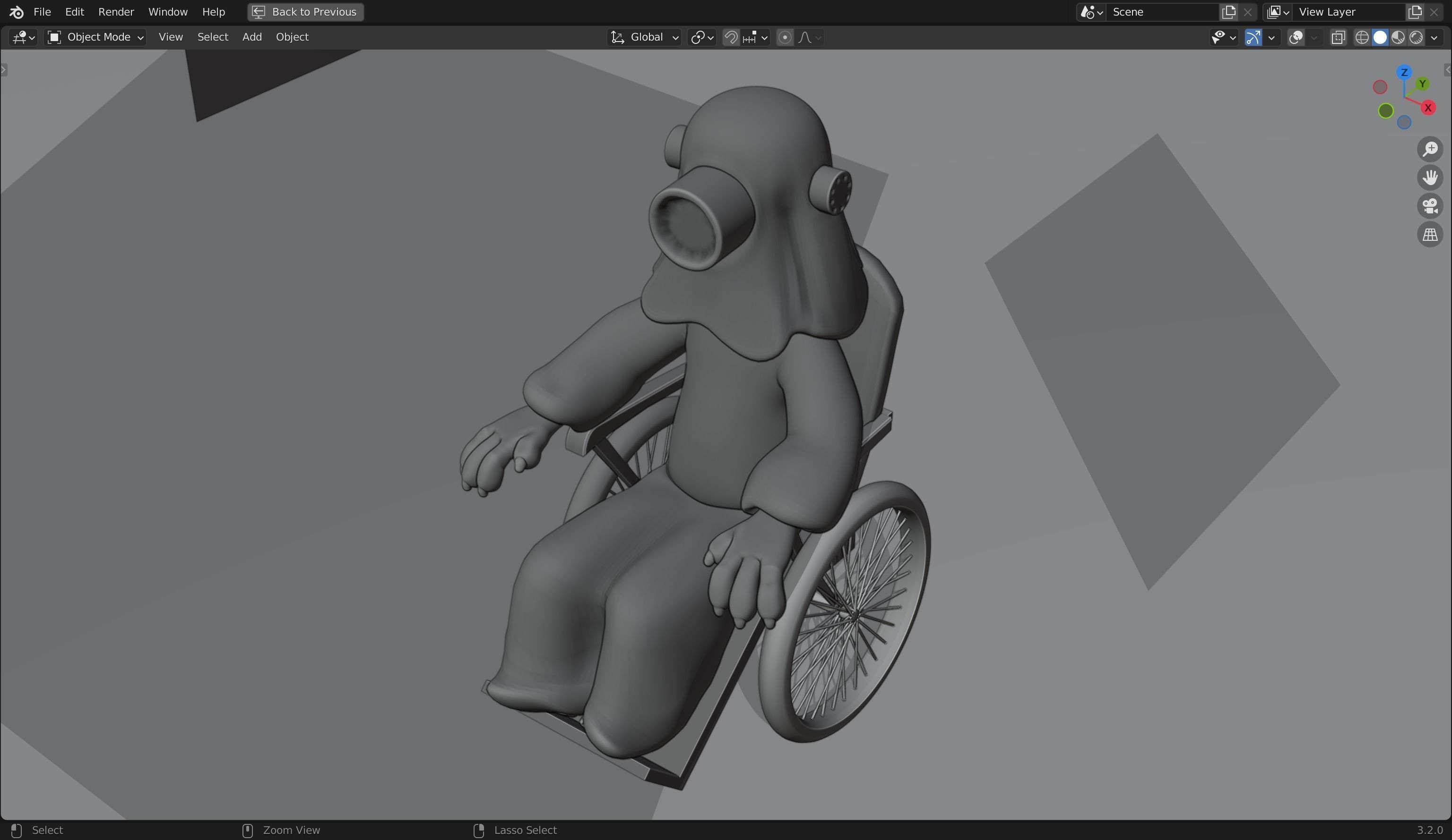 Professor Hood AKA Dr HOOD 3D Model 3D model | CGTrader