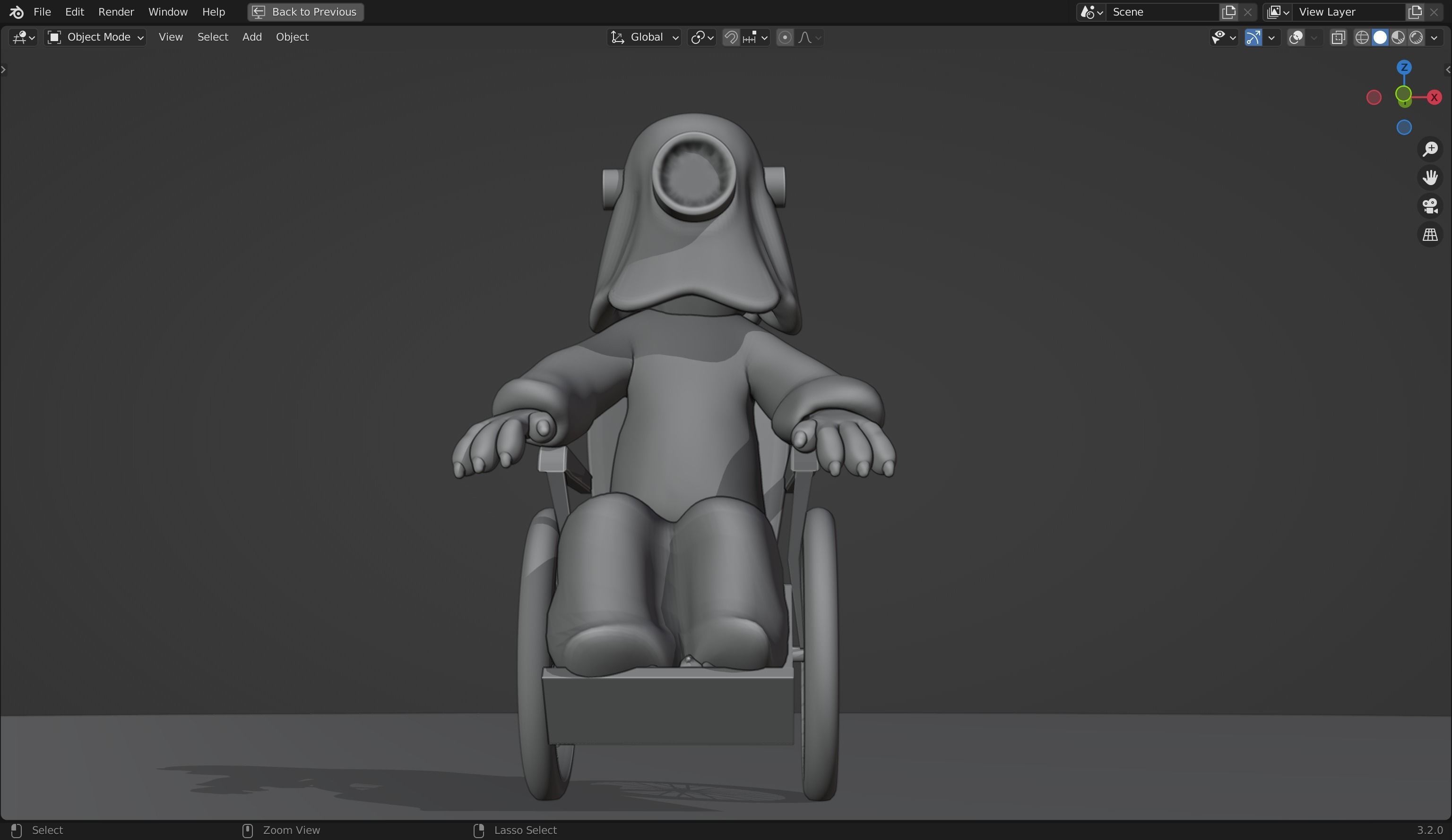 Professor Hood AKA Dr HOOD 3D Model 3D model | CGTrader
