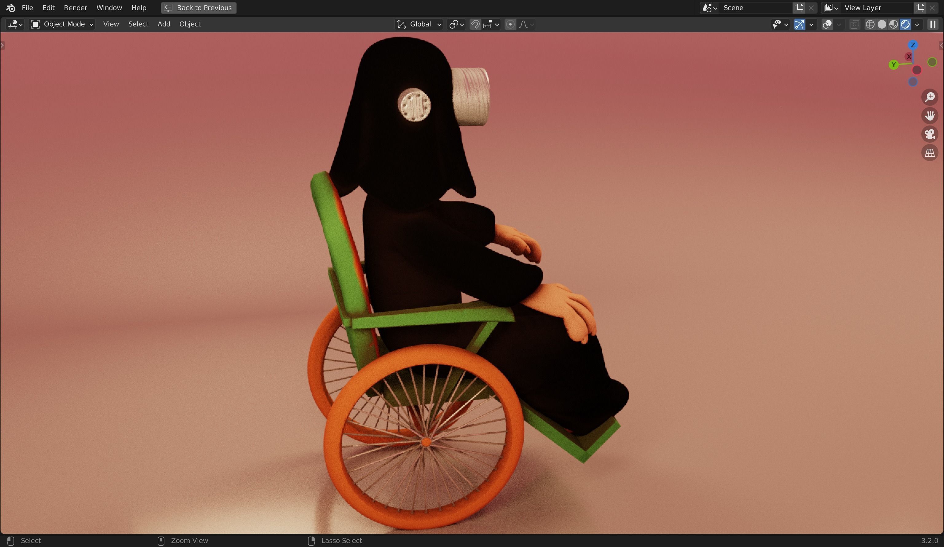 Professor Hood AKA Dr HOOD 3D Model 3D model | CGTrader
