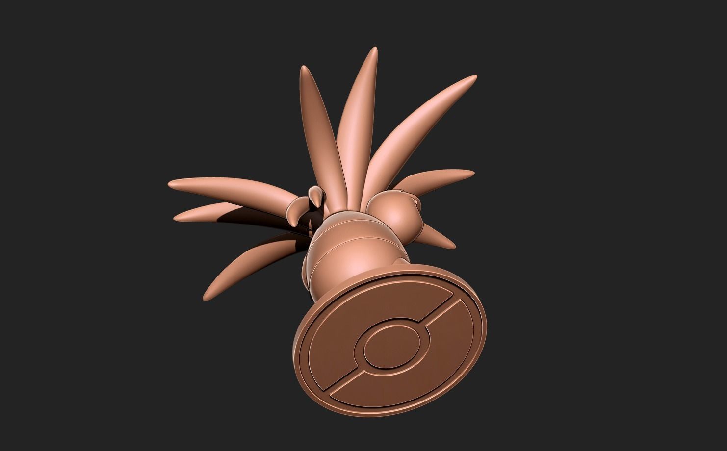 Exeggutor Pokemon 3D model 3D printable | CGTrader