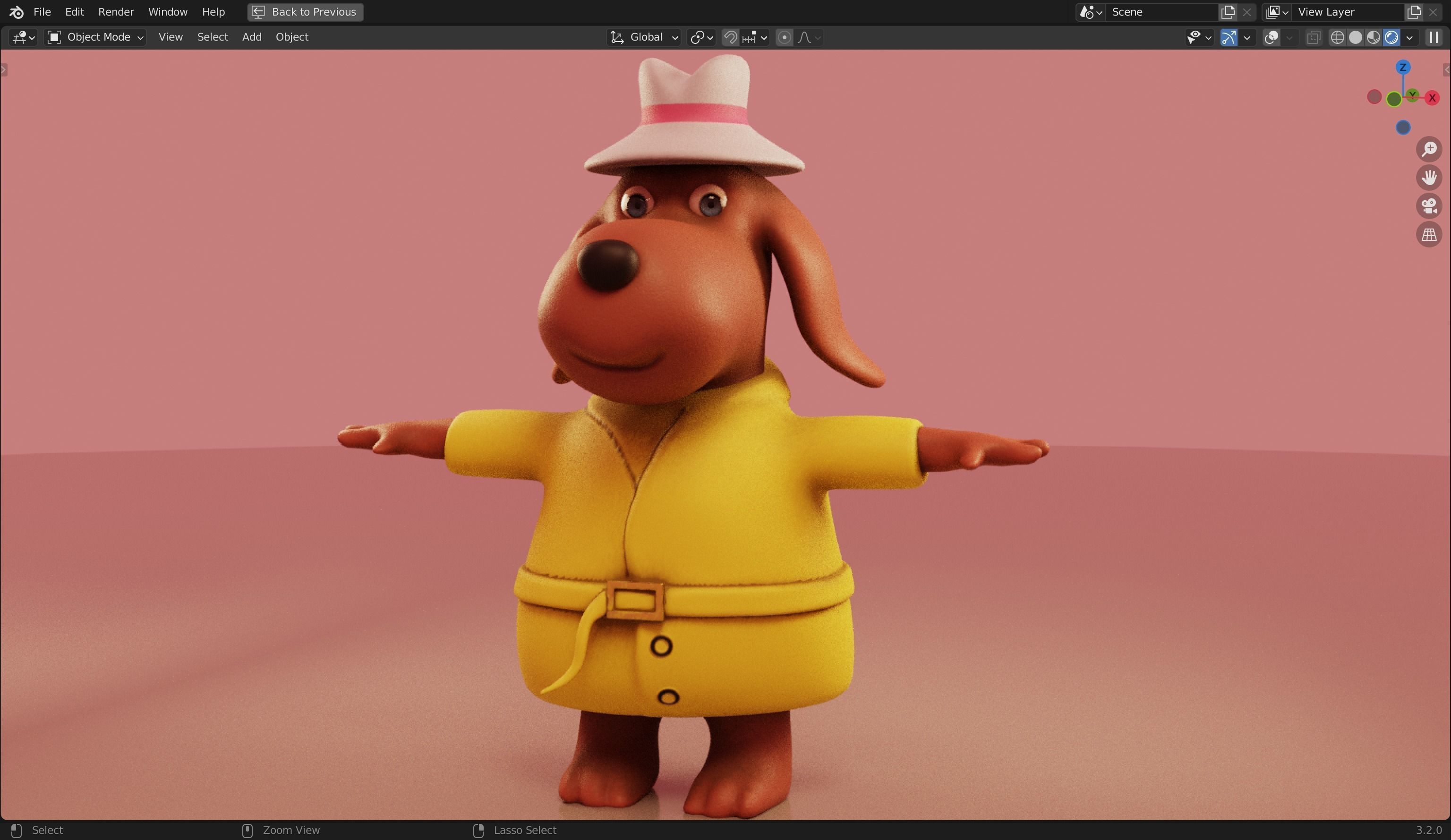 3D model Bloodhound Detective Dog 3D Model VR / AR / low-poly | CGTrader