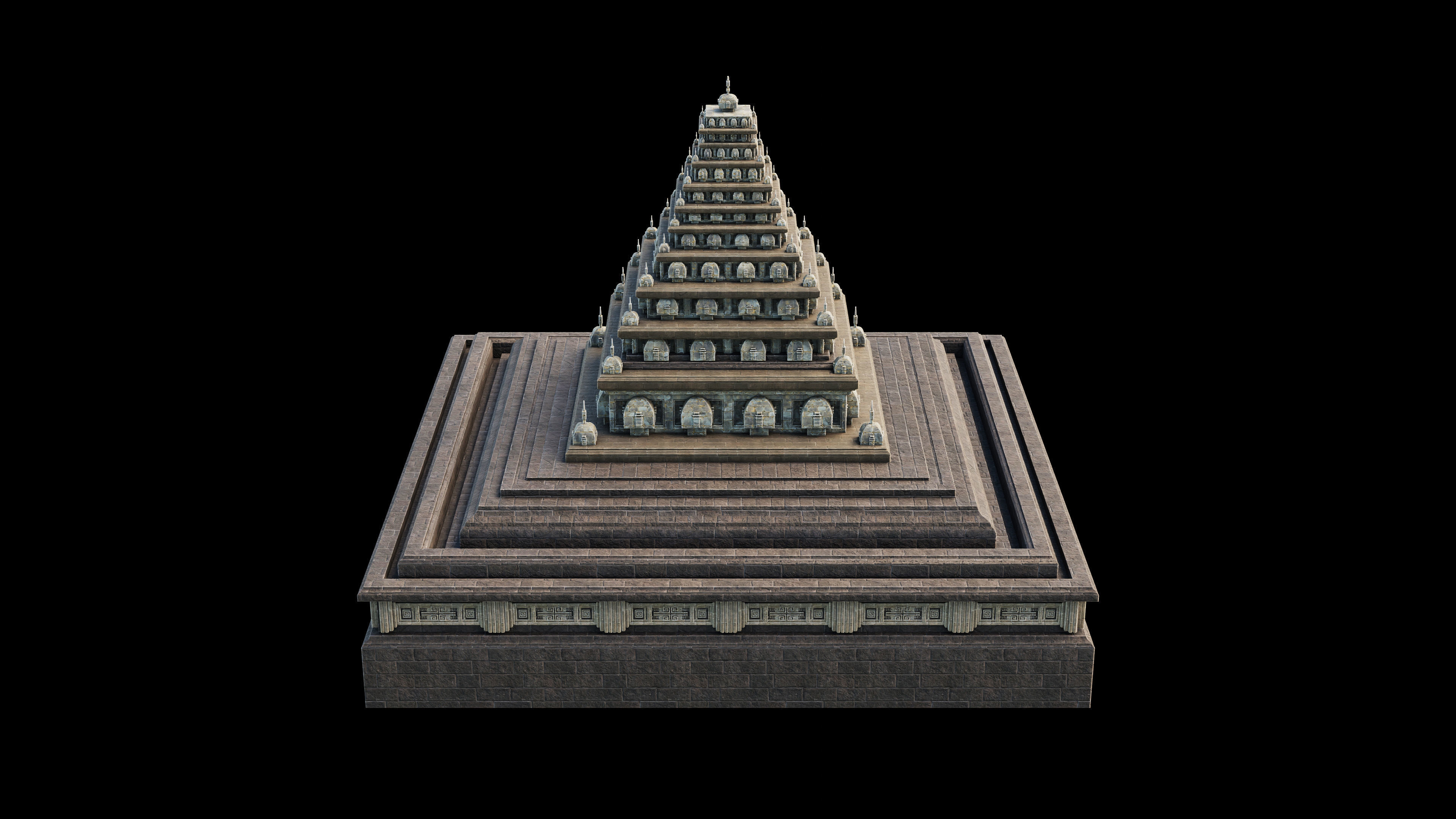 Ancient Temple asset pack 3D model | CGTrader
