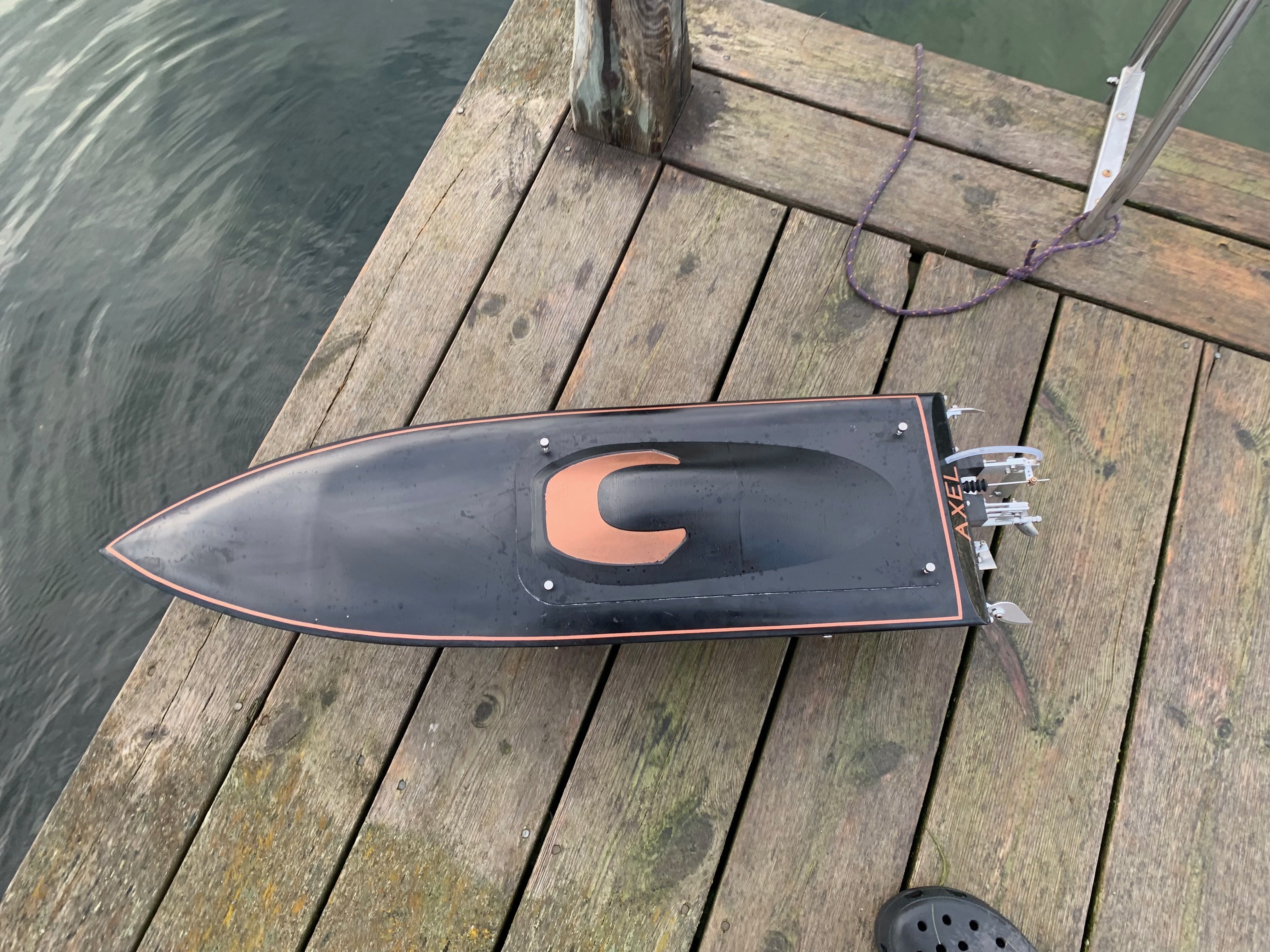 Fast 82cm Mono Hull 80kmh Rc Boat 3D model 3D printable | CGTrader