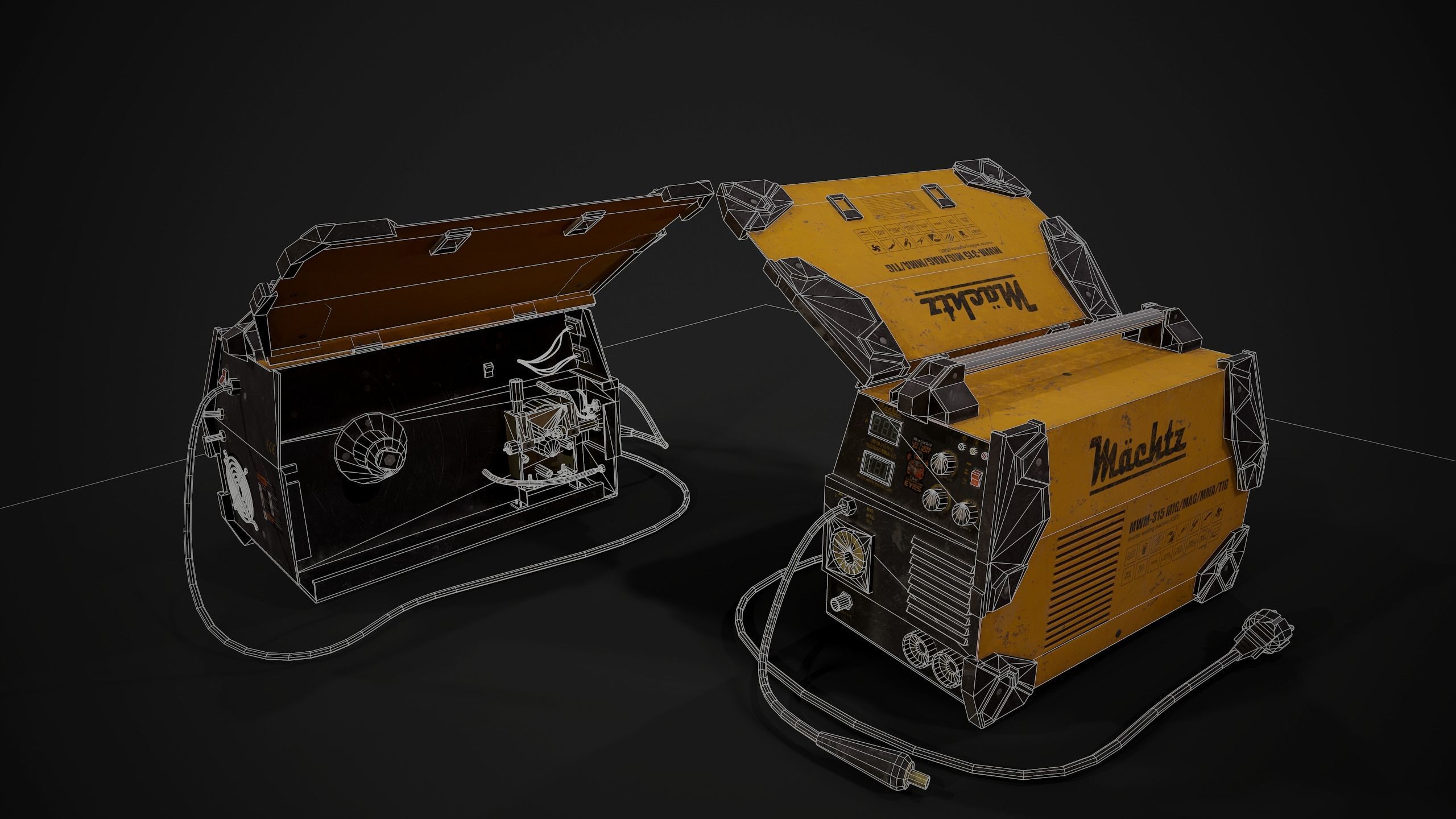 3D model Welding machine VR / AR / low-poly | CGTrader