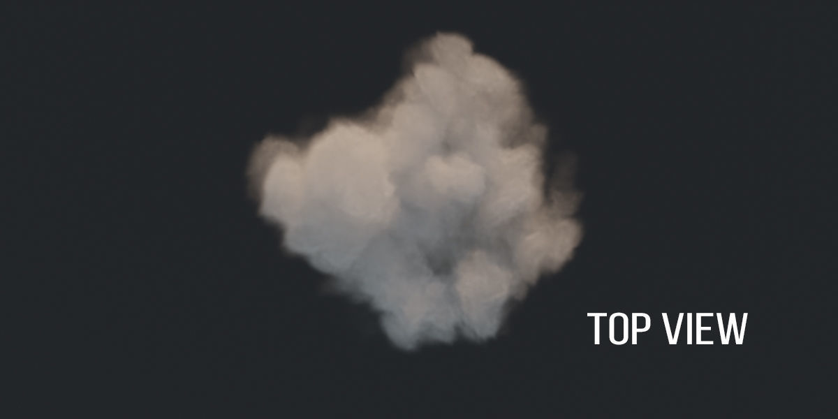 Animated VDB Cumulus Cloud 3D model animated | CGTrader