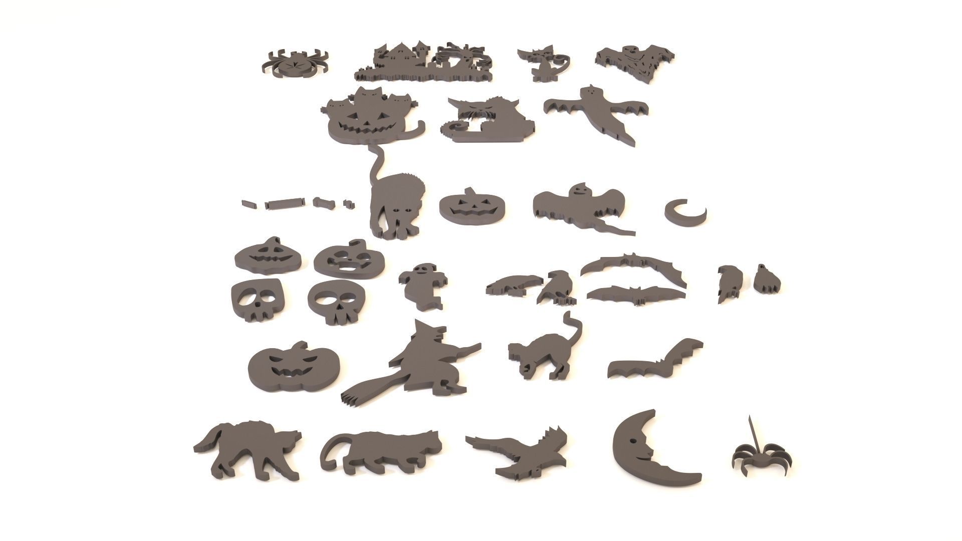Halloween decor 3D model 3D printable | CGTrader