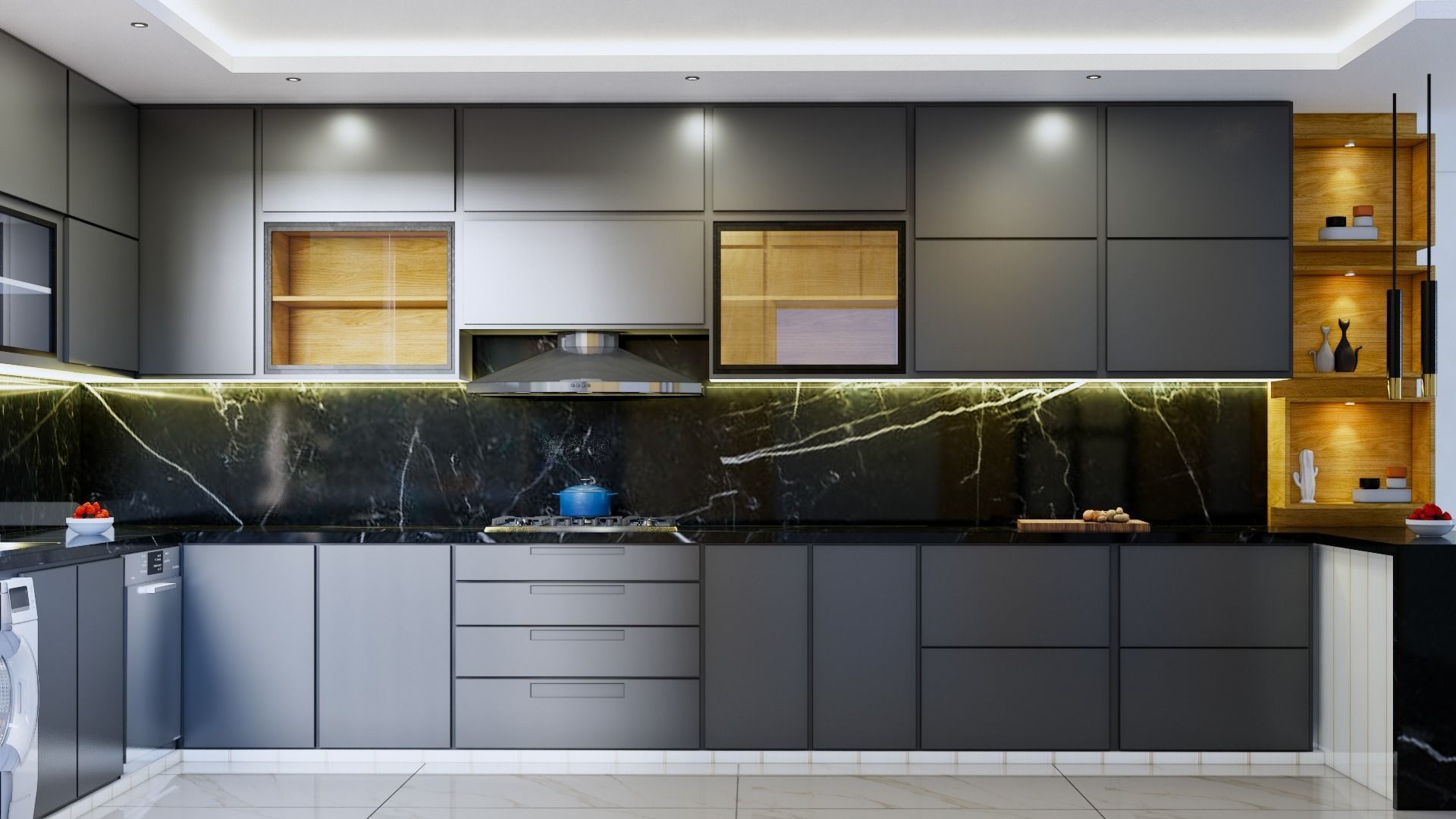 kitchen design sketchup cuisine 3d 3D model animated | CGTrader