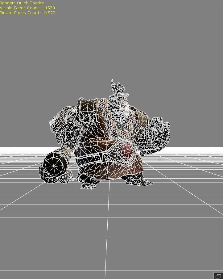 3D model Akai Monk Skin VR / AR / low-poly | CGTrader