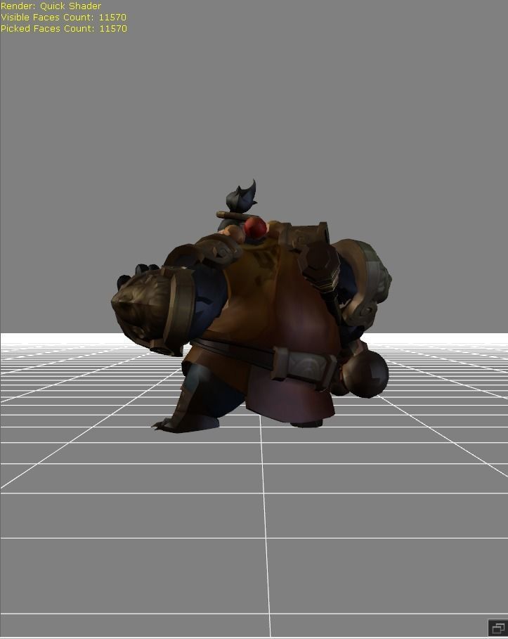 3D model Akai Monk Skin VR / AR / low-poly | CGTrader