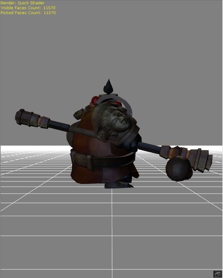 3D model Akai Monk Skin VR / AR / low-poly | CGTrader