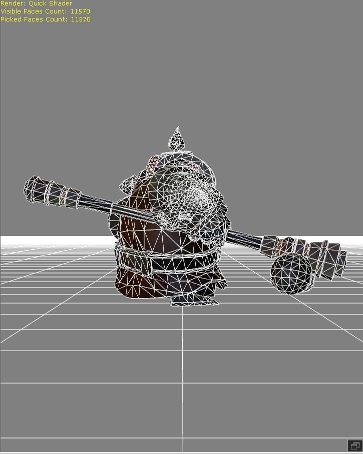 3D model Akai Monk Skin VR / AR / low-poly | CGTrader