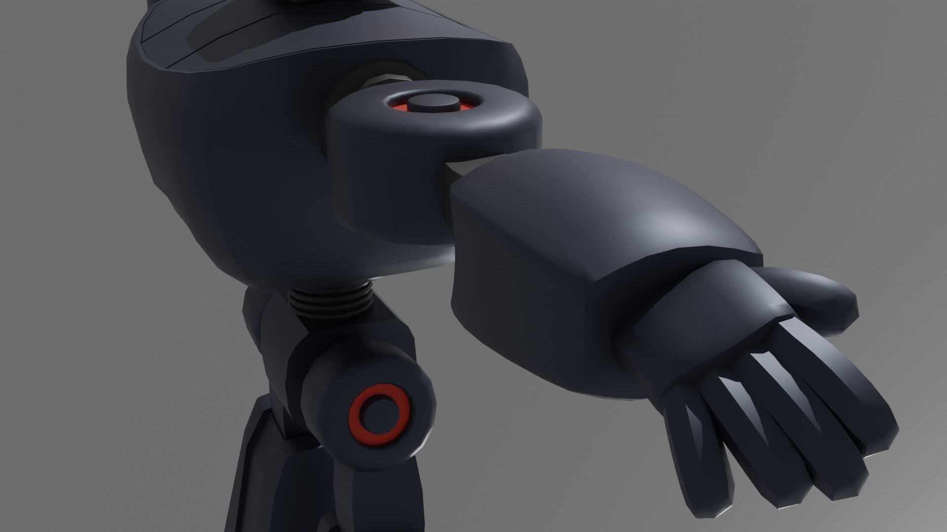 Science fiction space AI robot free 3D model | CGTrader