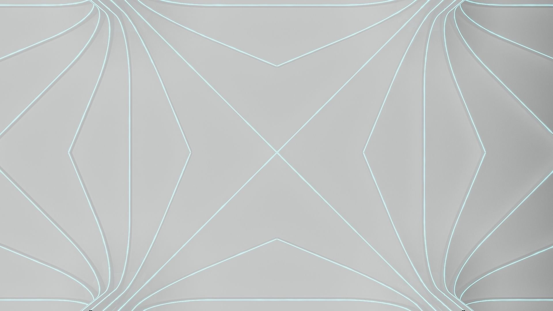 Futuristic Parametric Architecture - Webbed Shade Structure 3D model ...