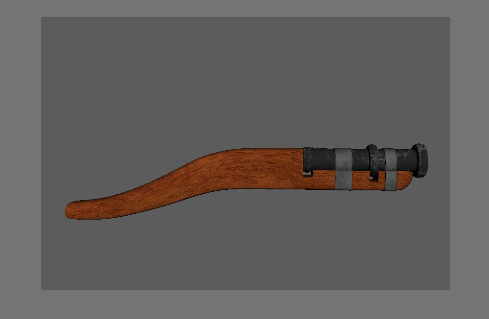 3D model Medieval HandCannon Short Version 3D Model Lowpoly VR / AR ...