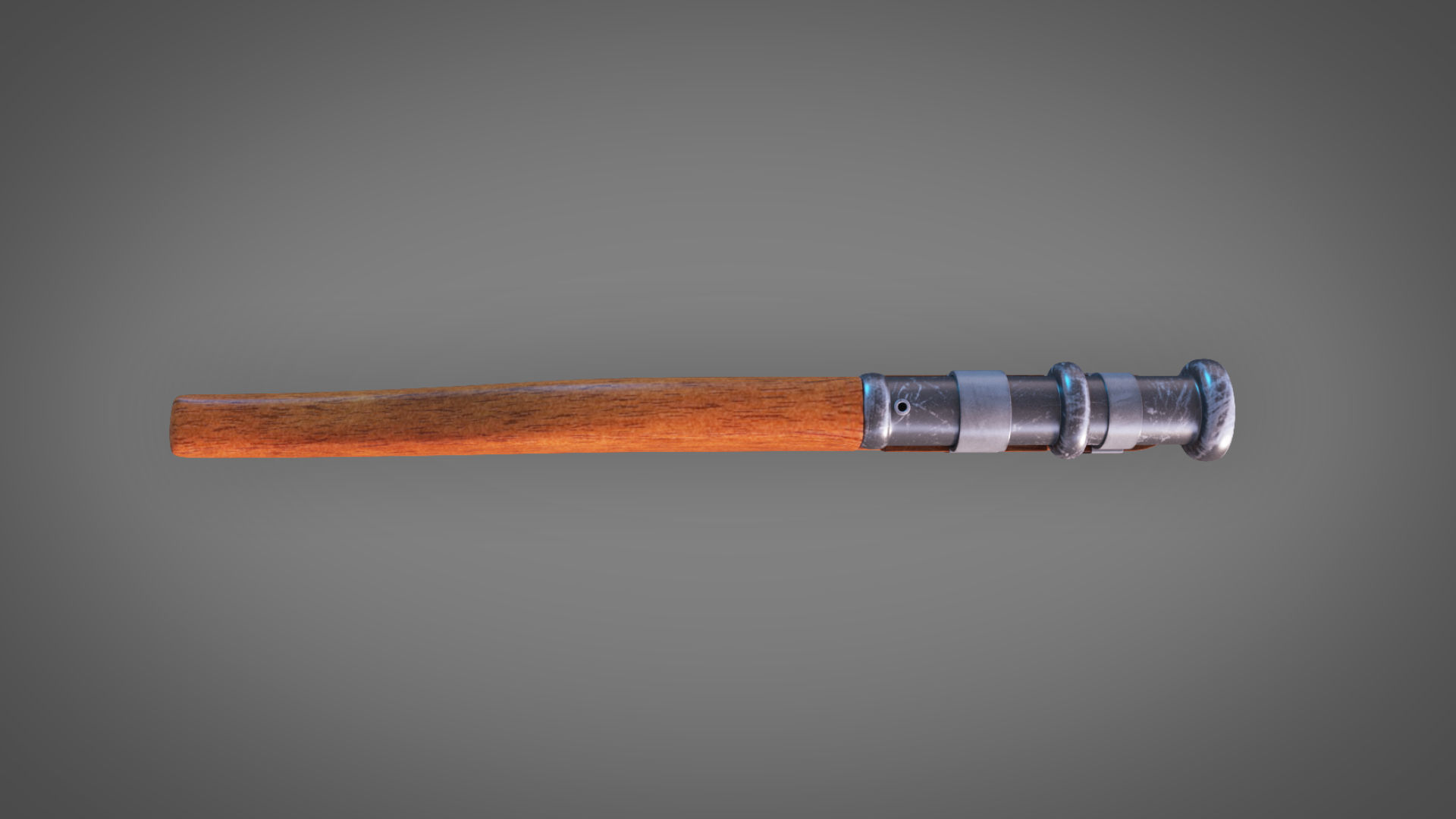 3D model Medieval HandCannon Short Version 3D Model Lowpoly VR / AR ...