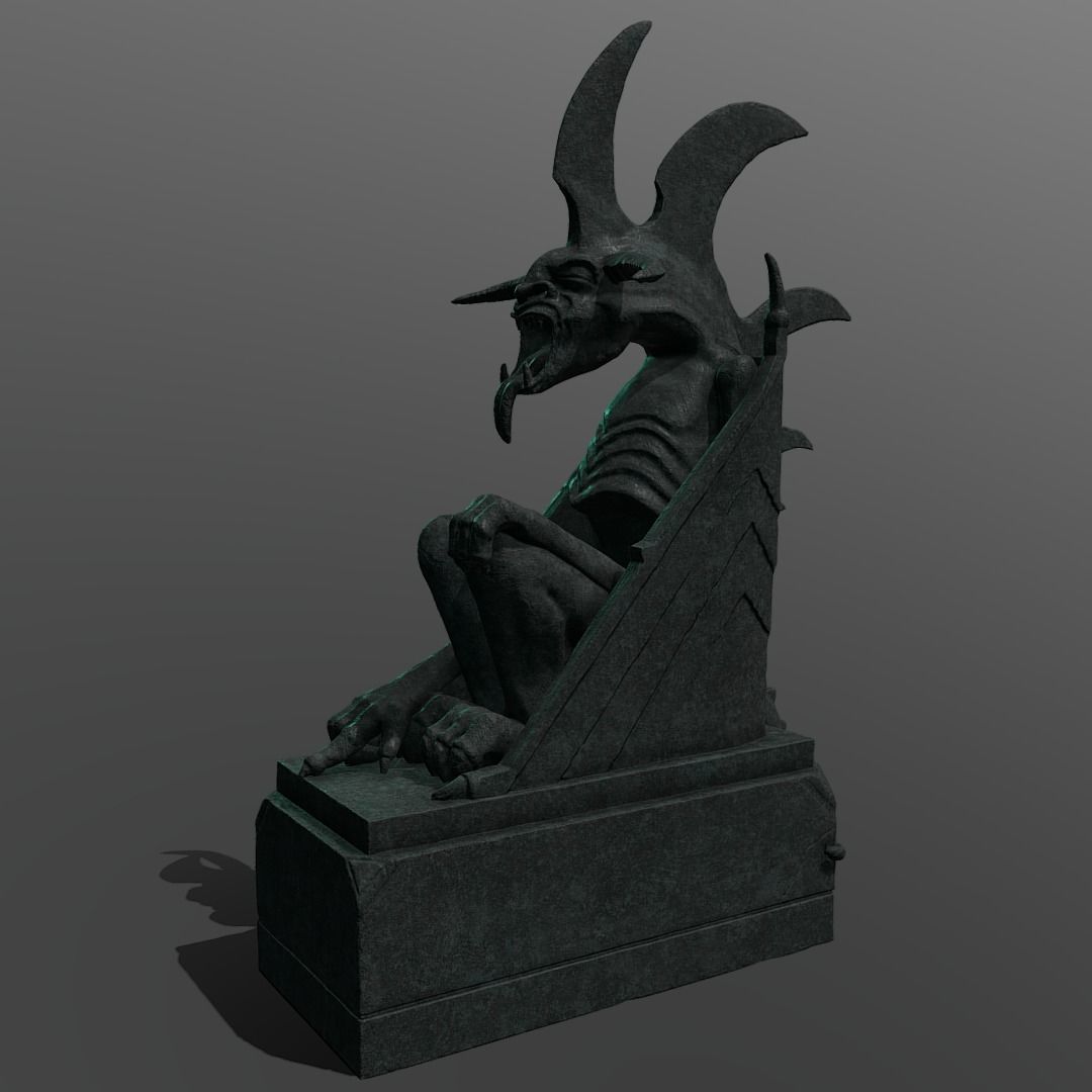 3D model Minas Morgul Gargoyles VR / AR / low-poly | CGTrader