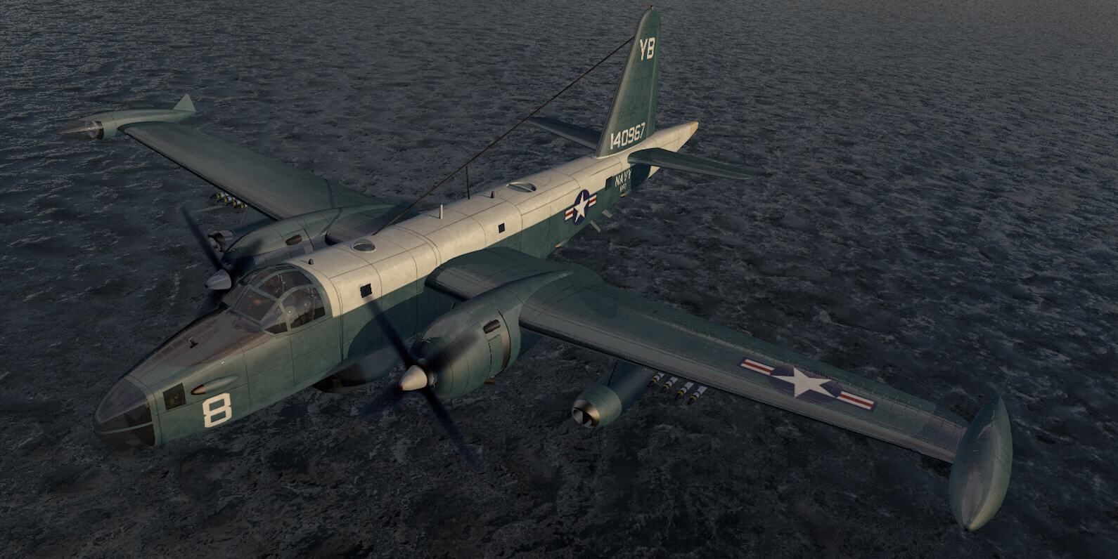 Lockheed P2V-7 Neptune - SP-2H 3D model | CGTrader