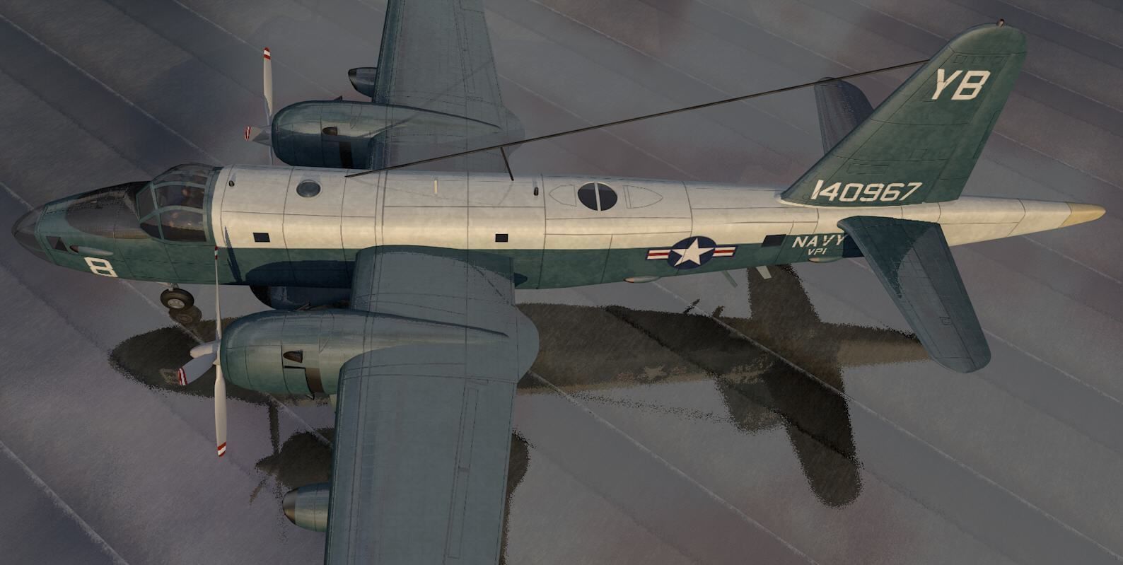 Lockheed P2V-7 Neptune - SP-2H 3D model | CGTrader