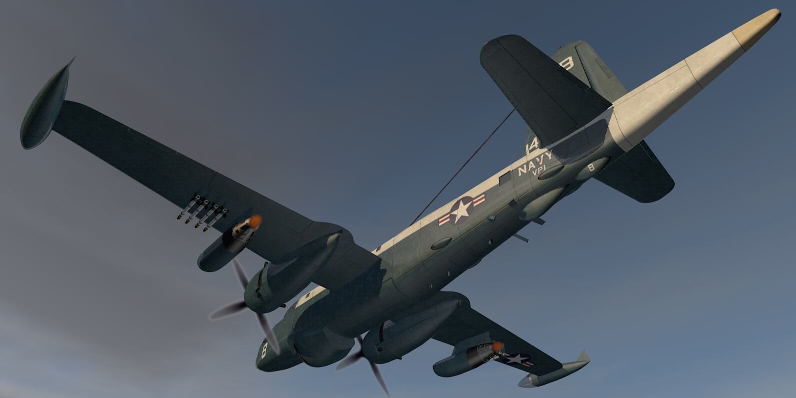 Lockheed P2V-7 Neptune - SP-2H 3D model | CGTrader