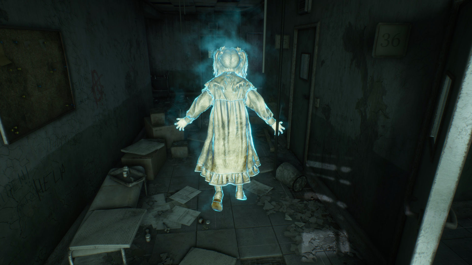 3D model Ghost Girl VR / AR / low-poly rigged | CGTrader