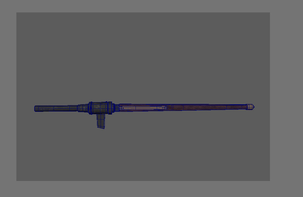 3D model Medieval HandCannon Long handle Version 3D Model Lowpoly VR ...