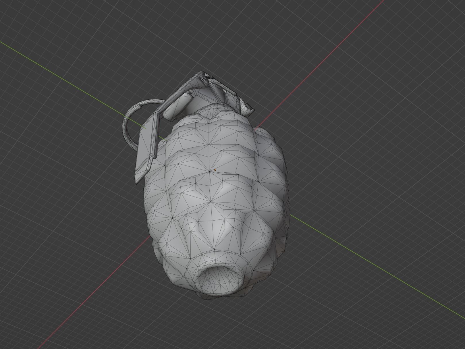 3D model Mk2 Grenade VR / AR / low-poly | CGTrader