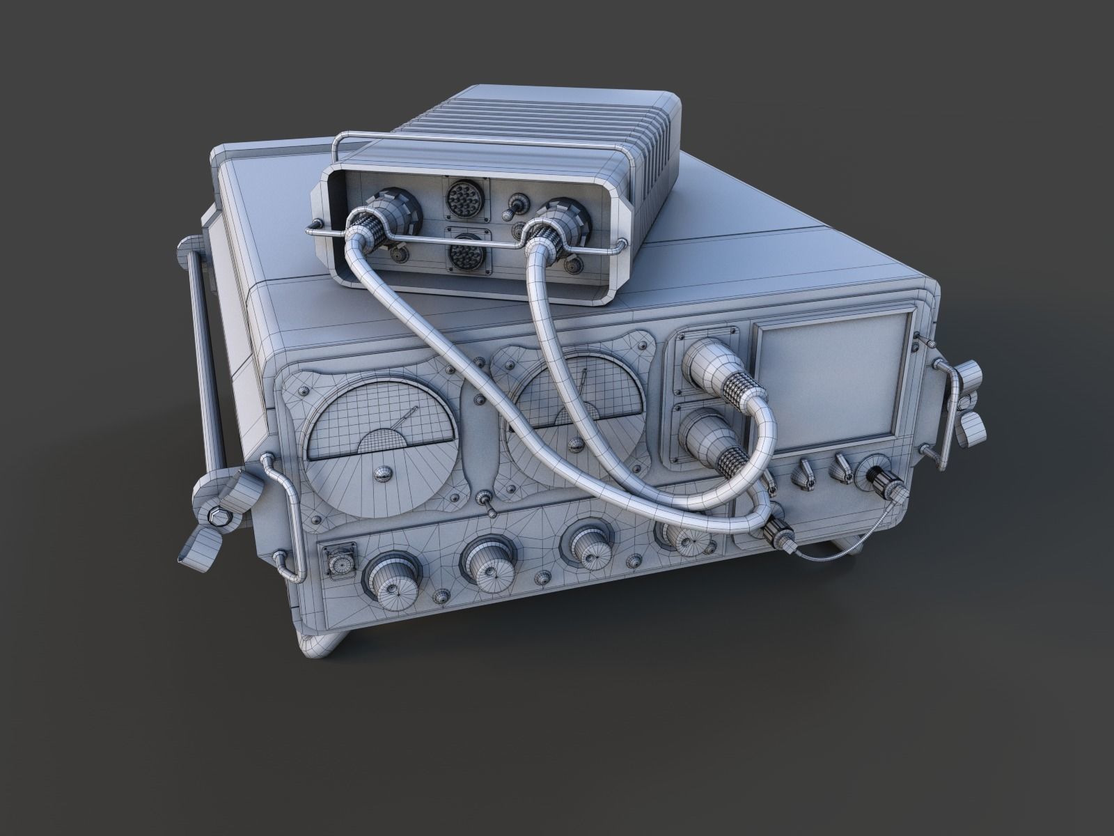 3D model CONSOLE CHANNEL SYNC VR / AR / low-poly | CGTrader