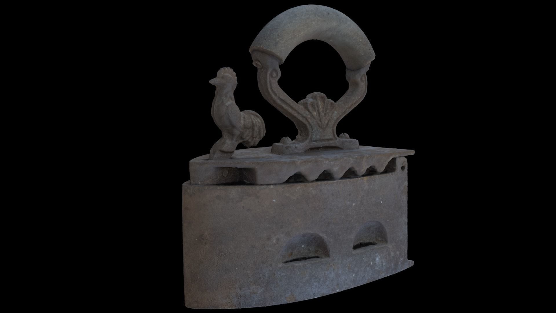 Coal iron 3D model | CGTrader