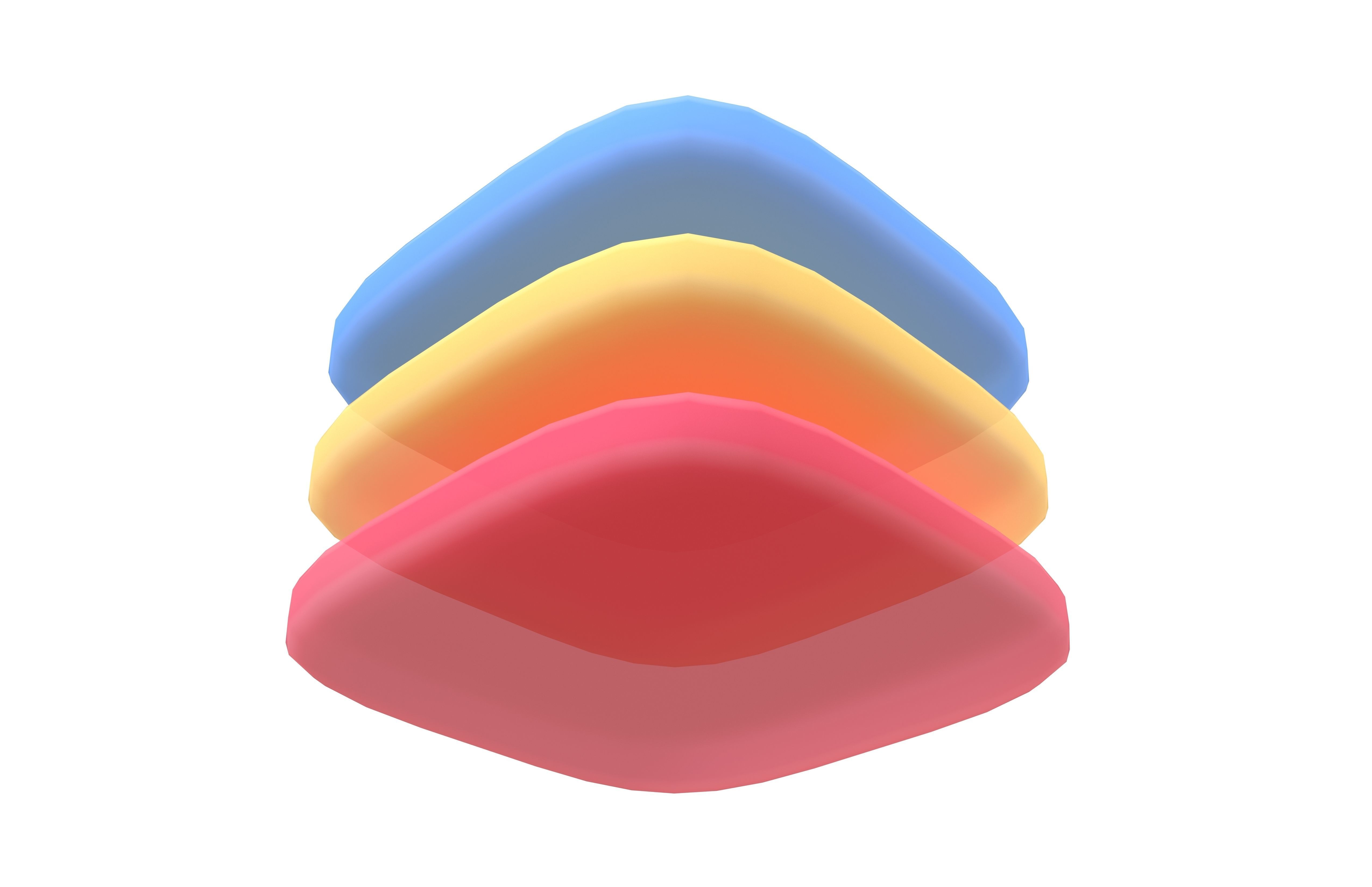 3D model Layers Icon V1 007 VR / AR / low-poly | CGTrader