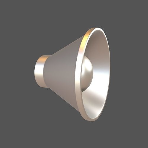 3D model Sound Speaker Icon v1 007 VR / AR / low-poly | CGTrader