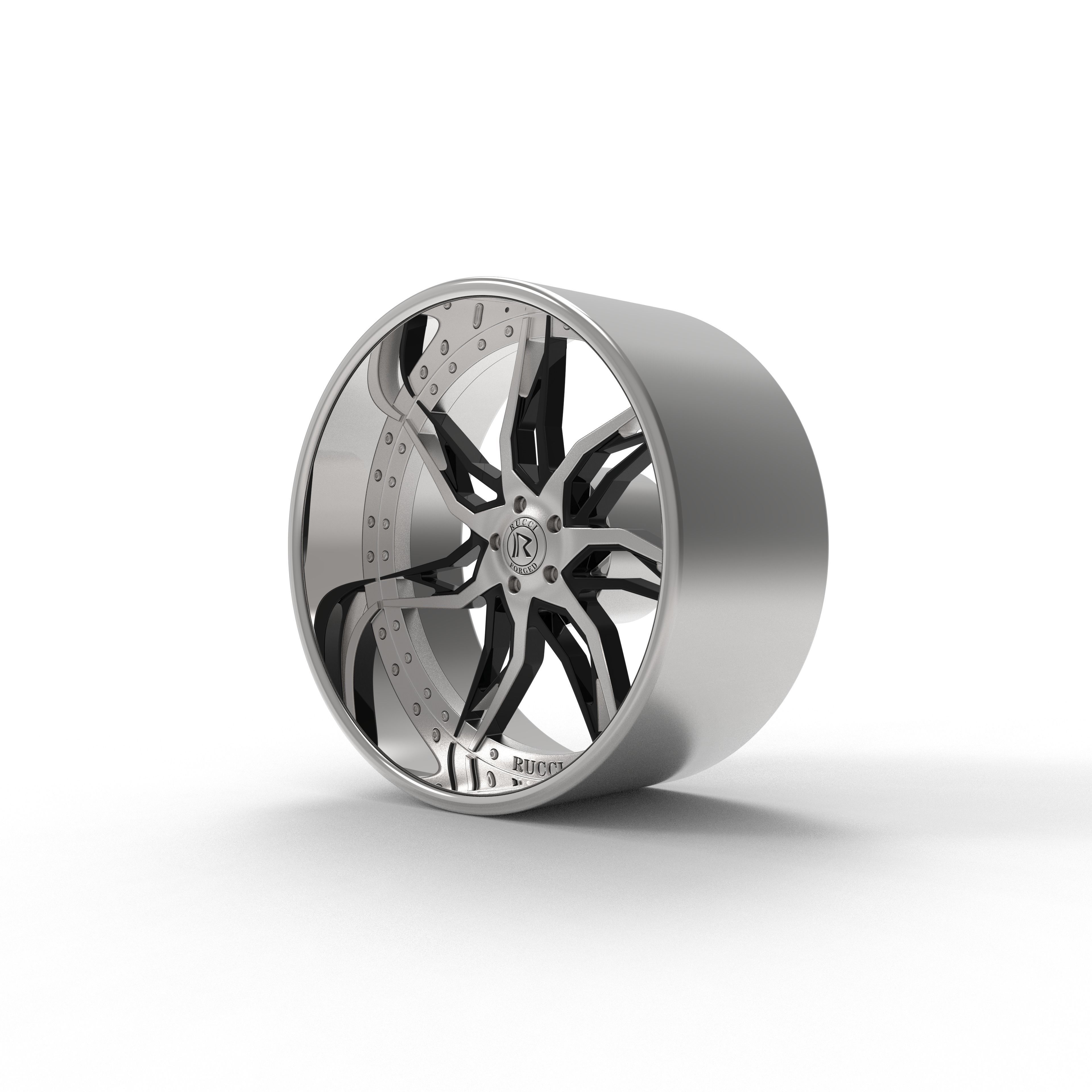 CAPO RUCCI FORGED WHEEL 3D model 3D printable | CGTrader
