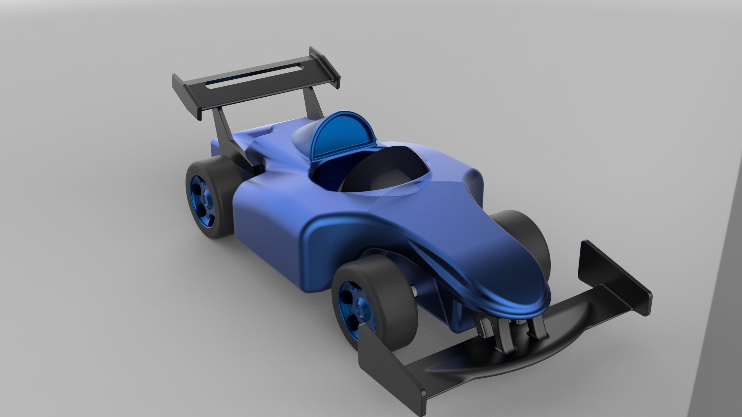 Racing car f1 3D model 3D printable | CGTrader