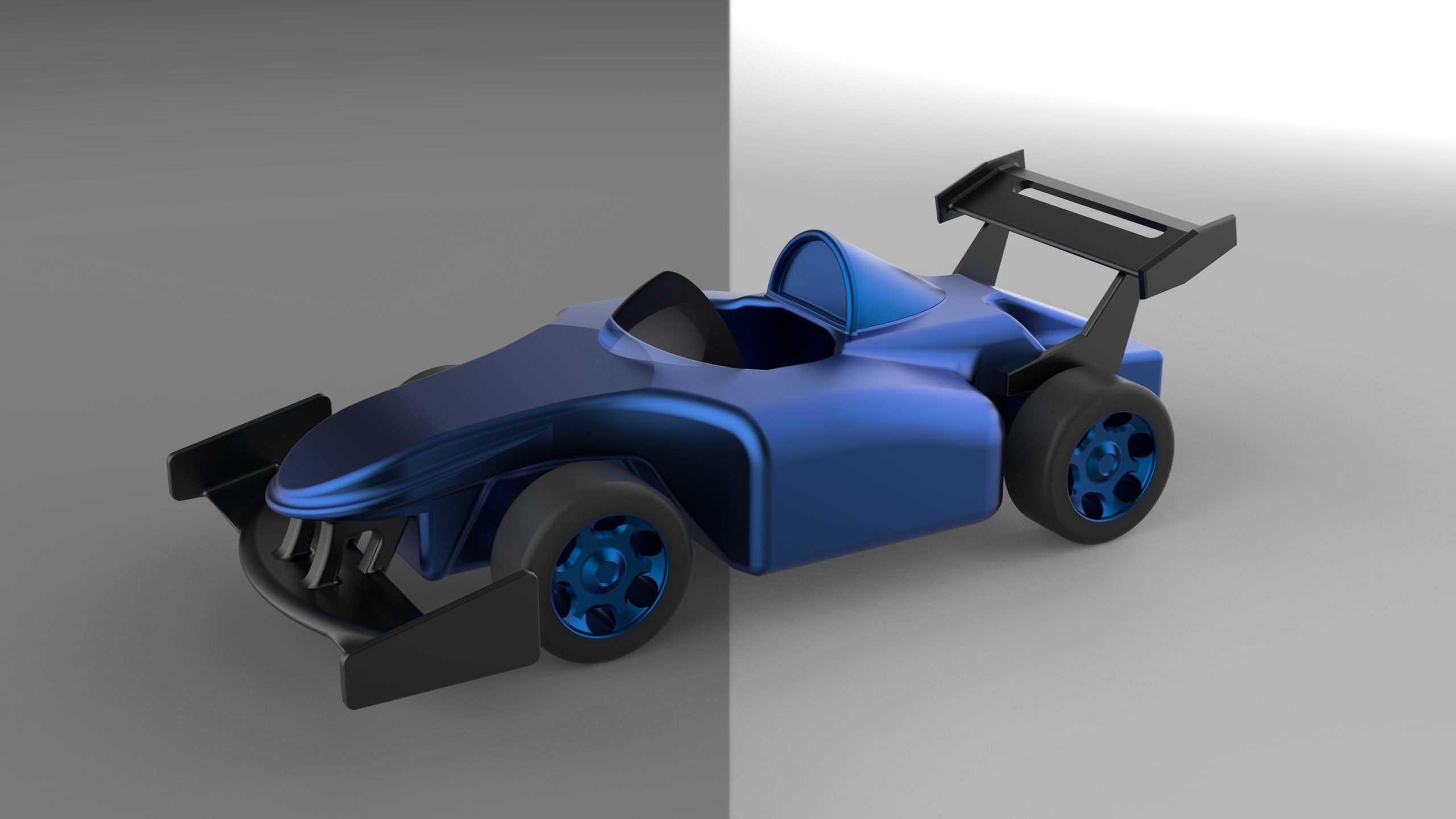 Racing car f1 3D model 3D printable | CGTrader